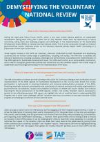 Demystifying the Voluntary National Review | CSPPS